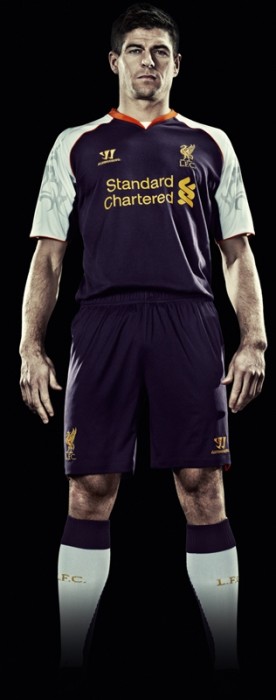 Liverpool New Third Kit 2012/13- LFC 3rd Europa League Jersey 2012-2013 ...
