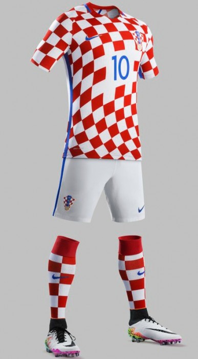 Croatia New Euro 2016 Kits Released- Nike Croatian Football Shirts 2016 ...