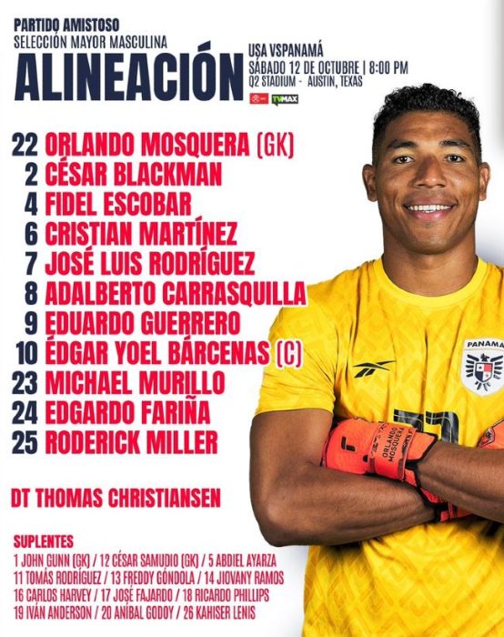 First Poch game! USMNT vs Panama National Football Team Lineups, Stats ...