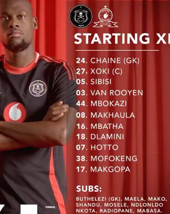 Orlando Pirates FC vs Mamelodi Sundowns FC Lineups Stats Timeline March ...