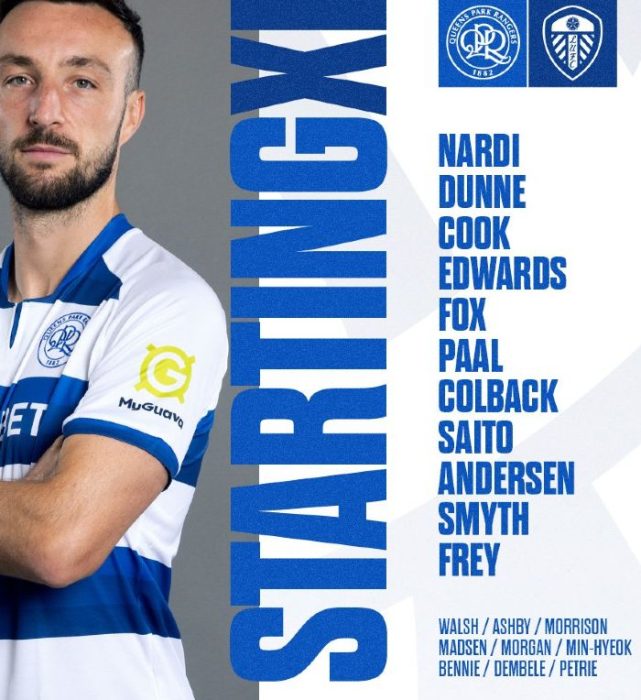 Queens Park Rangers vs Leeds United FC Lineups & Timeline March 2025 ...