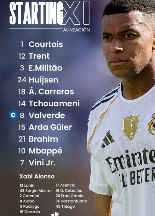 August 2025 | Real Madrid vs CA Osasuna Lineups Timeline Stats | RMA OSA 1-0 | Soccer Blog ...